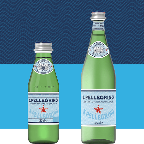 S.Pellegrino Doğal Mineralli Cam Şişe Su | Sanpellegrino